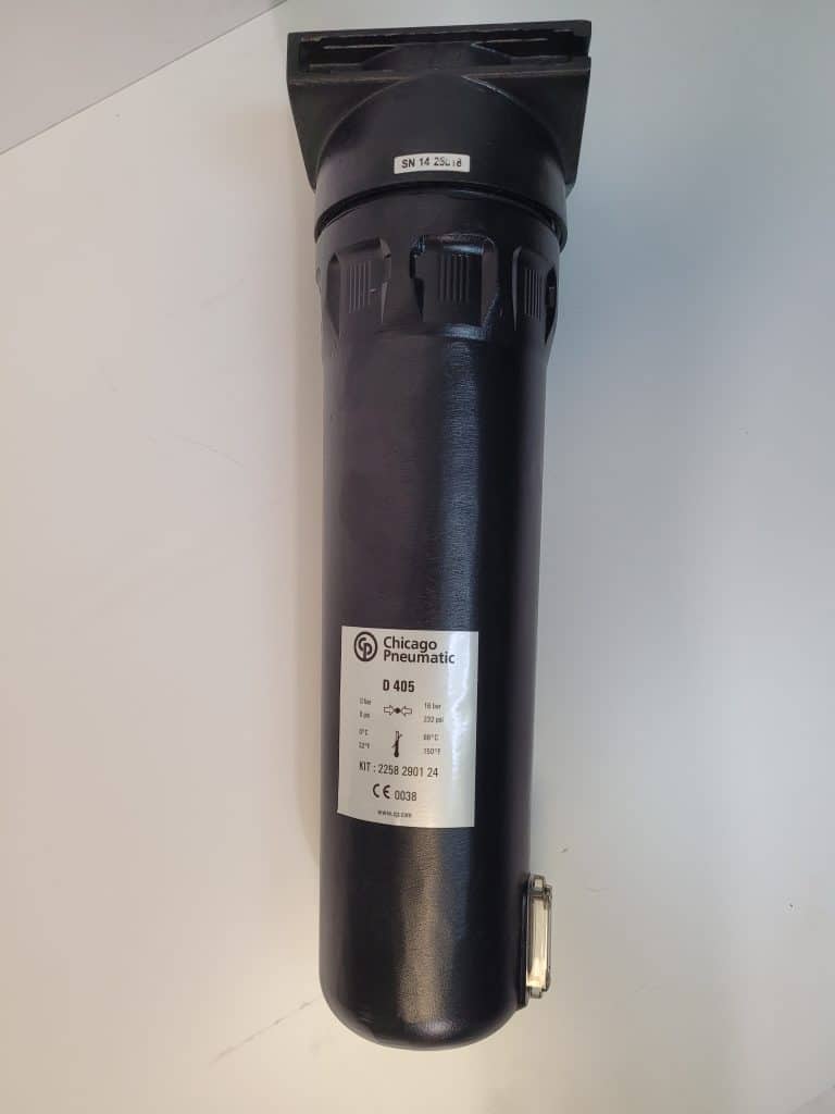 Best Quality Chicago Pneumatic 405 CFM 1 1/2” NPT Filters