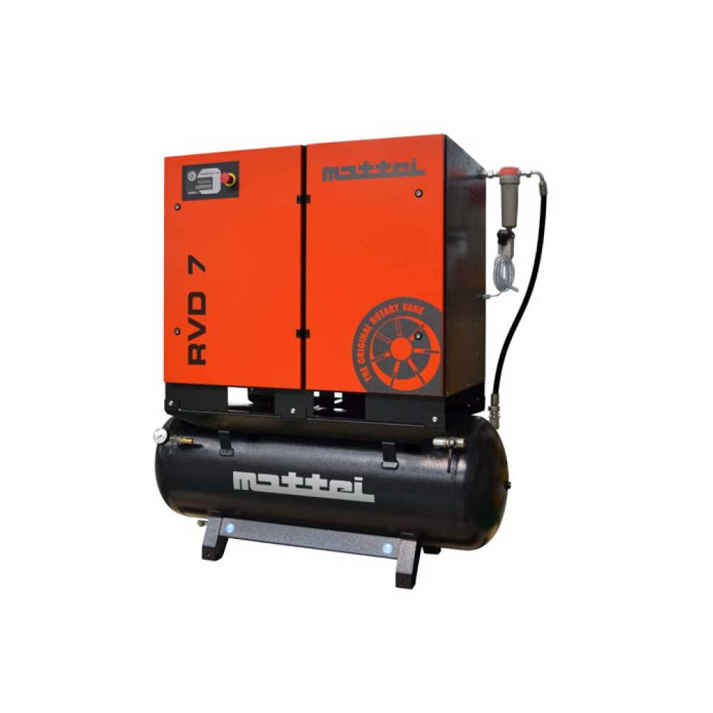 Mattei RVD 7-S120: Durable, Efficient, Direct-Drive Air Compressors