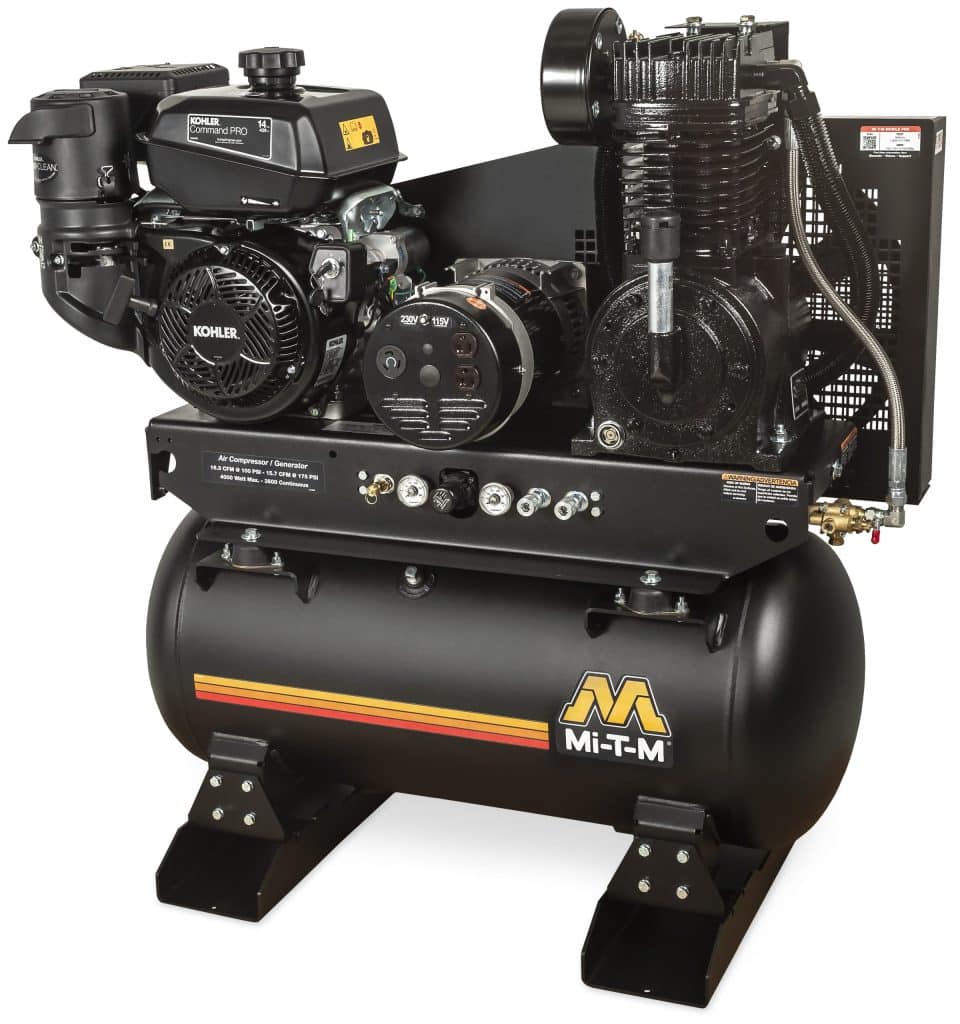 Powerful & Versatile Air Compressor-Generator Combination