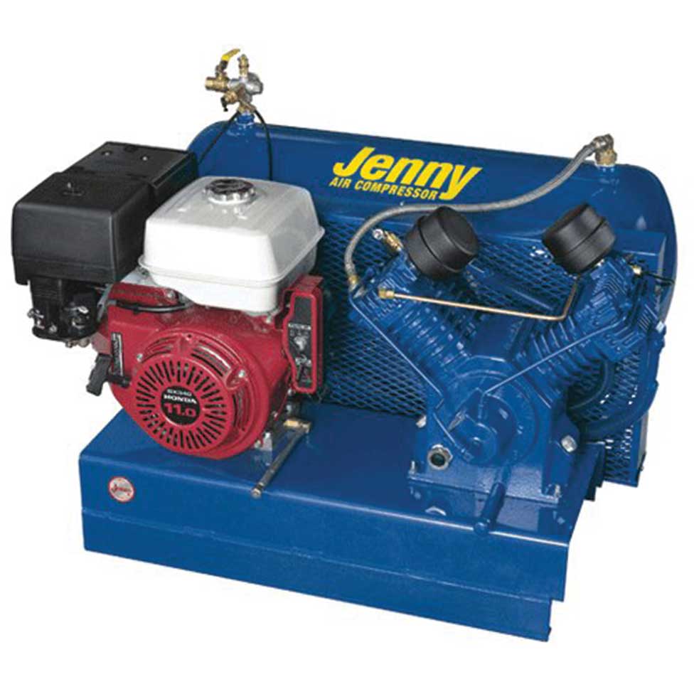 Jenny G9HGA-SM 9HP BASE MOUNT Compressor