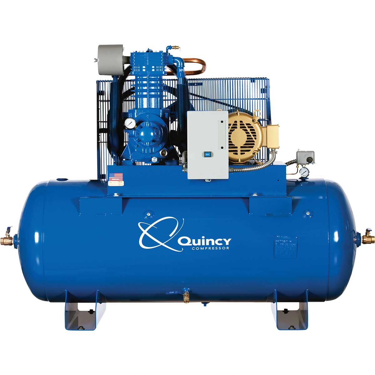 Quincy 10HP 120GAL Horizontal Model 3103D12HCA46M