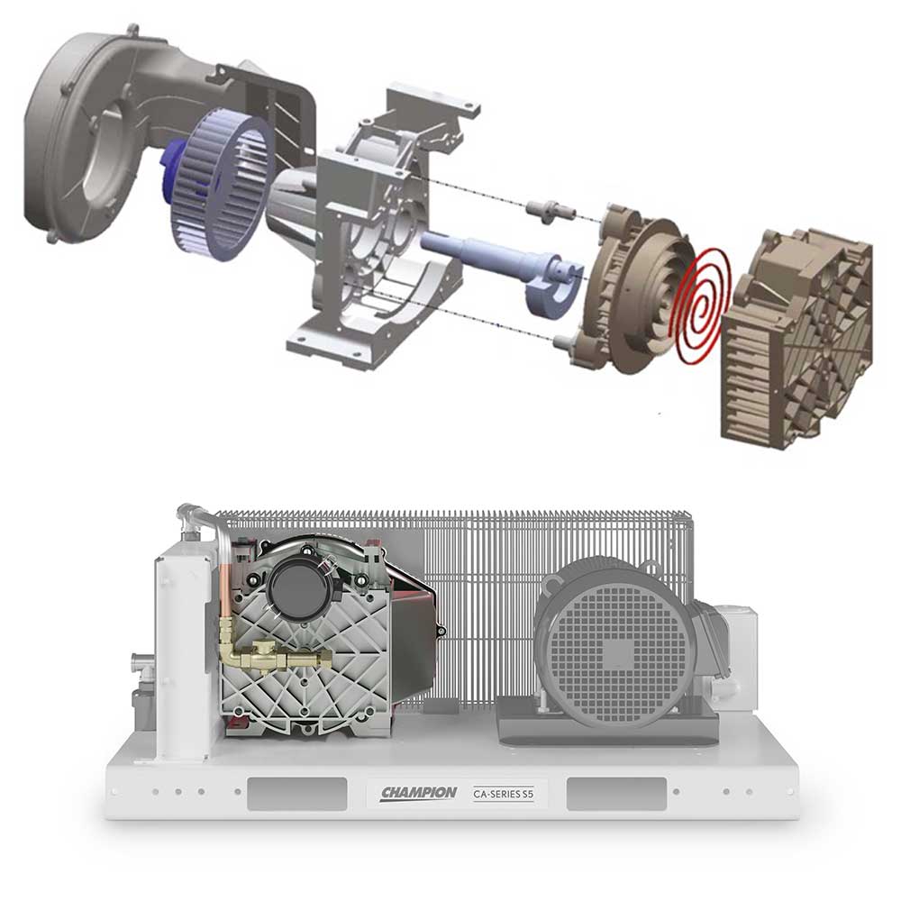 Experience Oil-Free Air with Champion's CA-Series Scroll Compressors