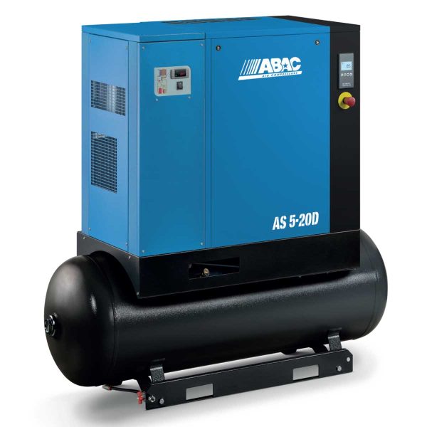 Efficient ABAC 5 HP Rotary Screw Compressors for Industrial Use
