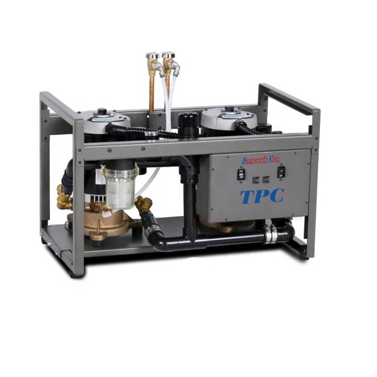 TPC Superb Vac 1.2 HP Wet-Ring: Quiet & Efficient For Dental Practices
