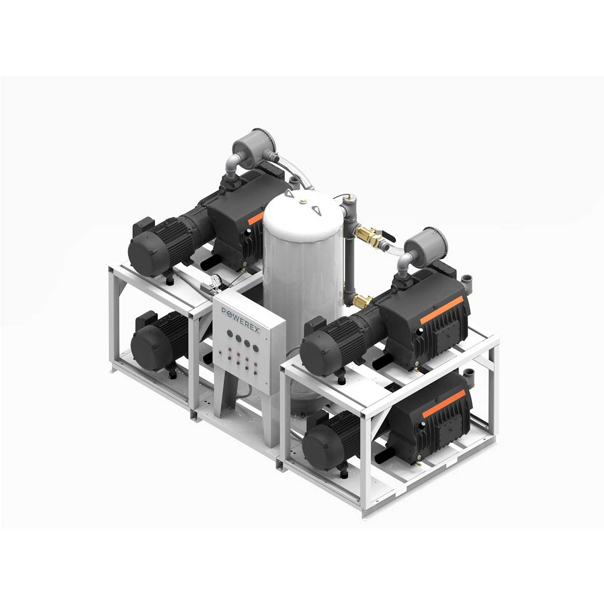 Industrial Vacuum Systems: Reliable & Efficient Powerex Open Systems