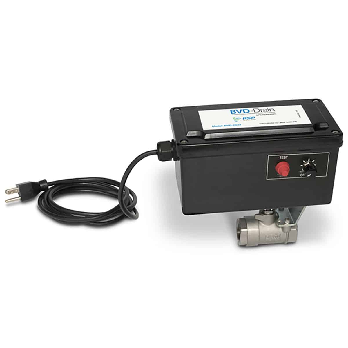 Air System Products BVD-2B12 Ball Valve Drain (BVD) Timer Drain w/ 1/2 ...