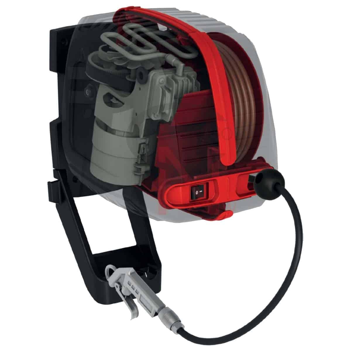 Chicago Pneumatic Wall Mount Compressor w/ Hose Reel Model WallAIR CP HR