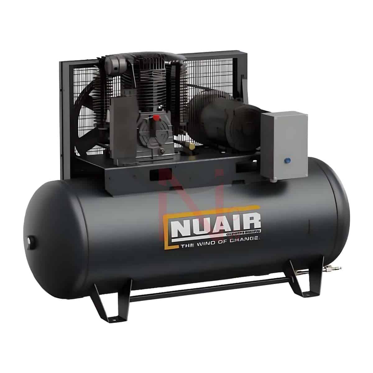 NUAIR 120 Gal 10HP 3 Phase Heavy Duty Compressor Model K50-120G H 10HP 3PH